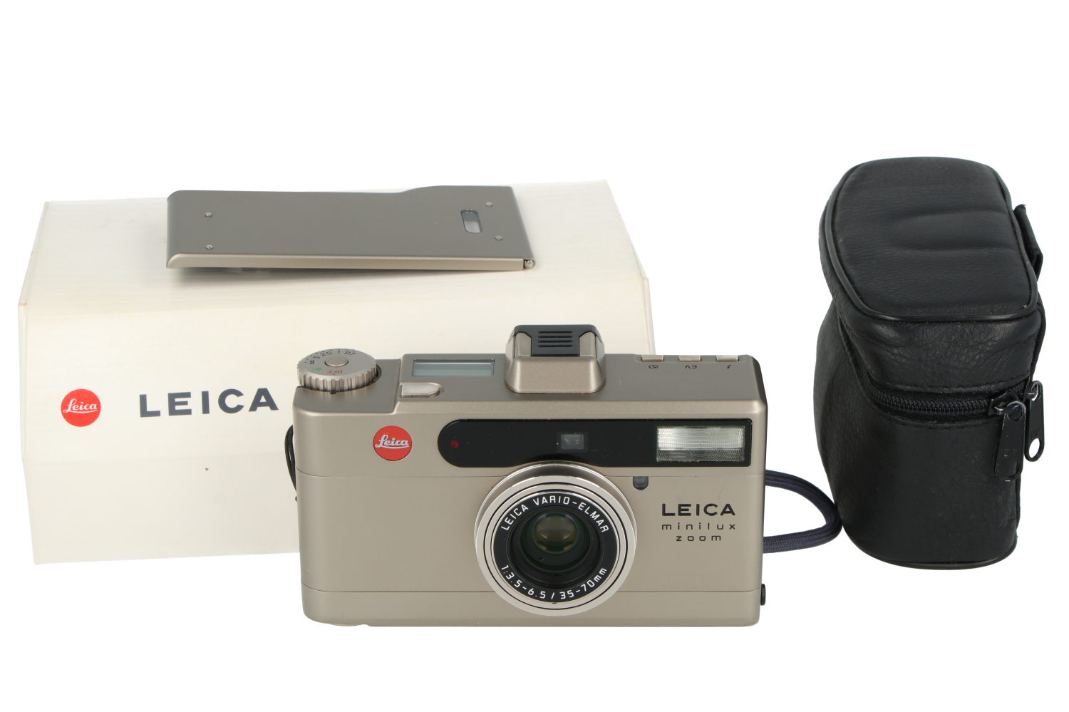 Leica Minilux Zoom Kit + Soft Leather Case + Data Card | 18036SH-2466296
