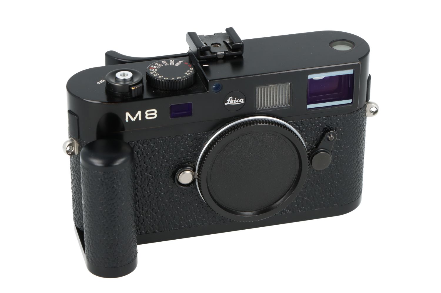 Kit Leica M8.2 Black Paint + Grip + Thumb rest (10711) | 10711SH-3551291